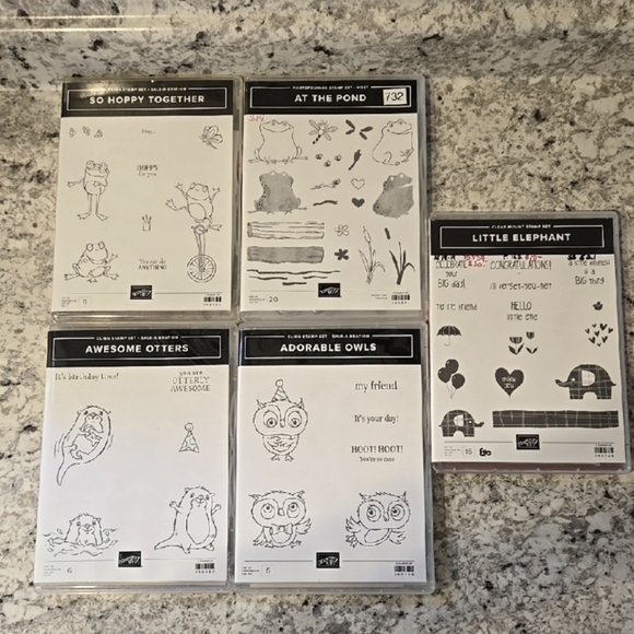 Stampin' Up! | Office | New Stampin Up Adorable Critters Animals Stamp ...
